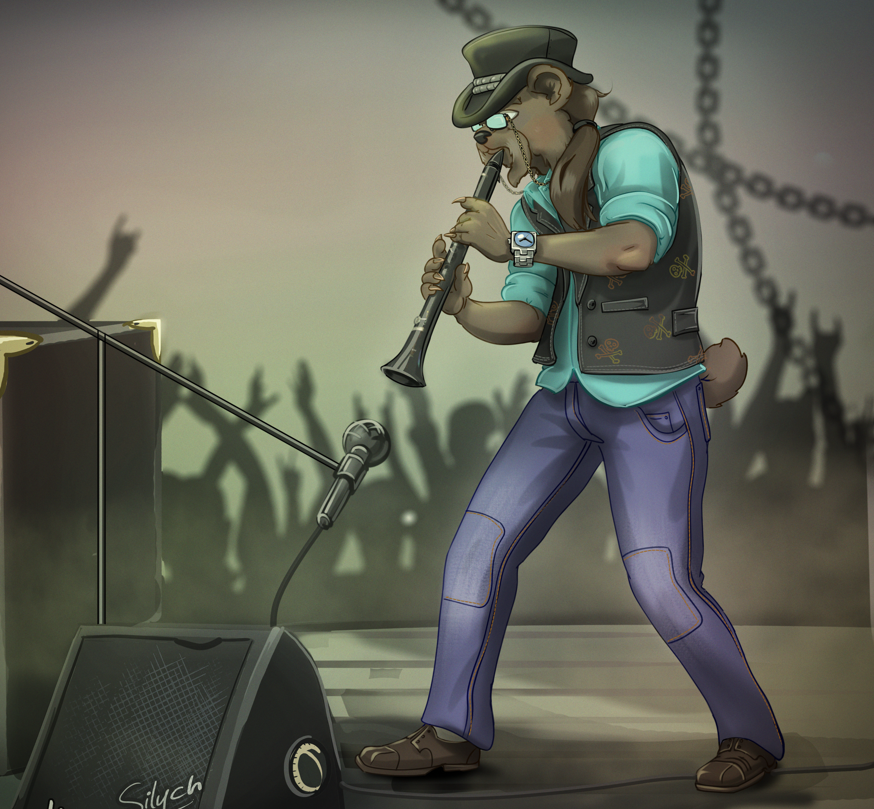 Von Davidicus, Heavy Metal Clarinetist—Mr. Initial Man’s Den